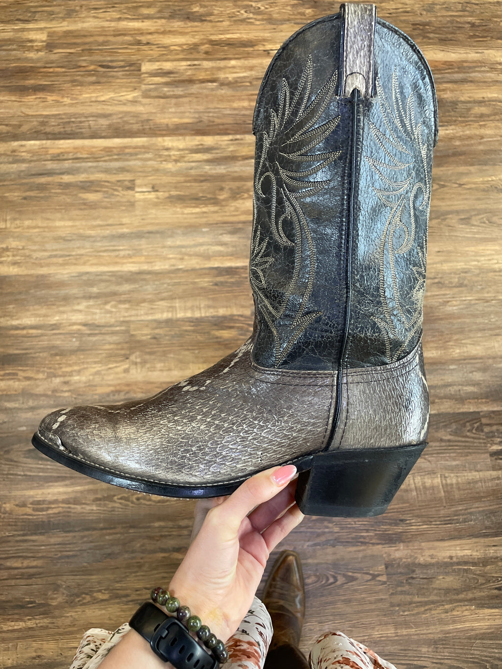 Durango Snake Skin Cowboy Boot (10.5 D) – Four Elks